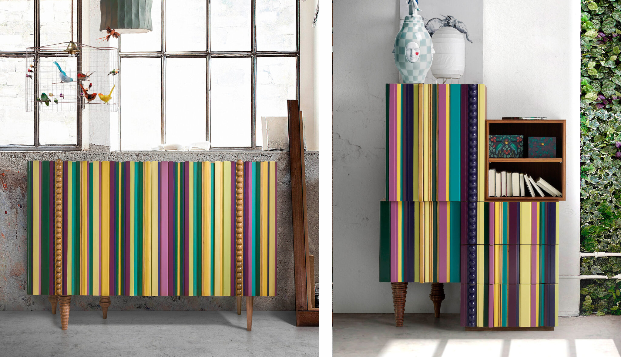 El color en los muebles | Lola Glamour