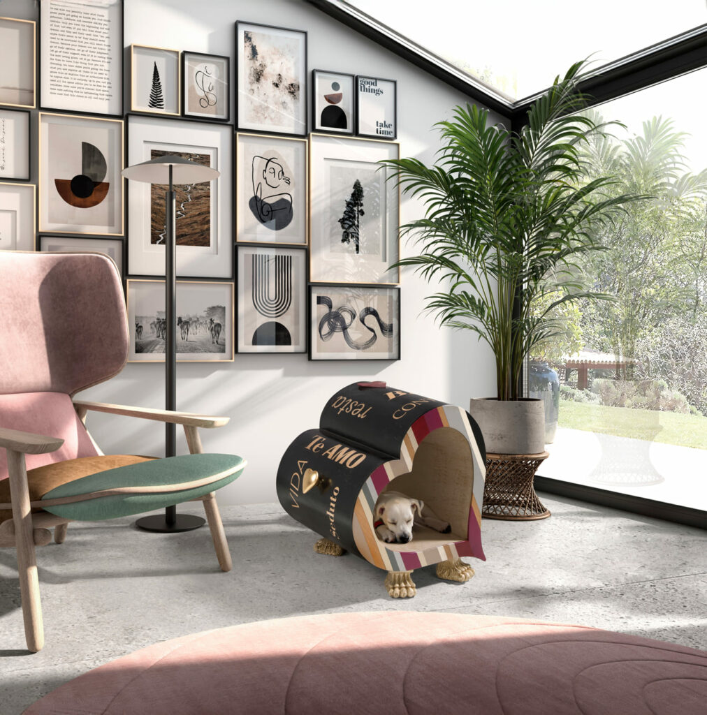 Audrey dog house - Medidas 45x45x50 - Lola glamour